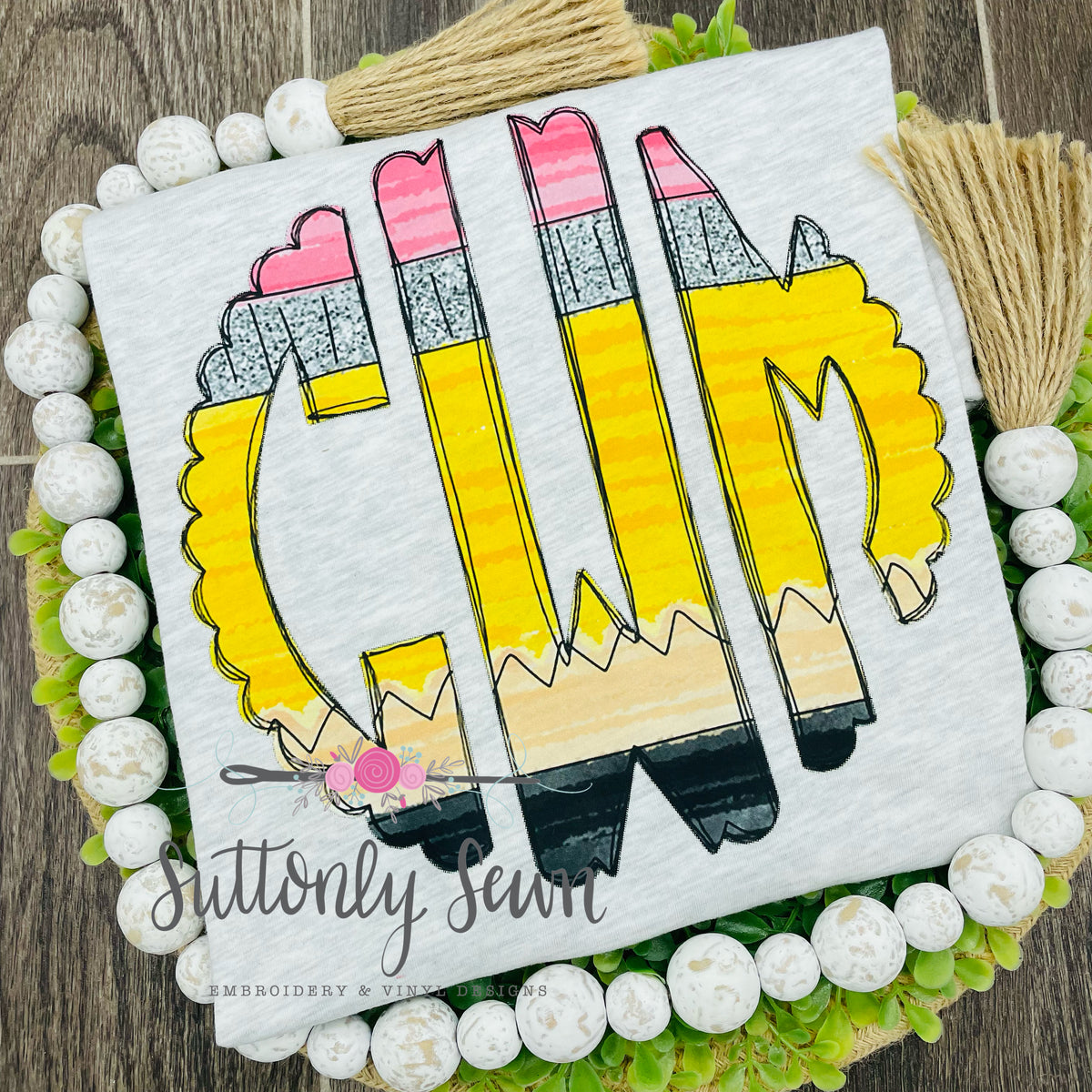 Monogram Pencil Shirt – Suttonly Sewn
