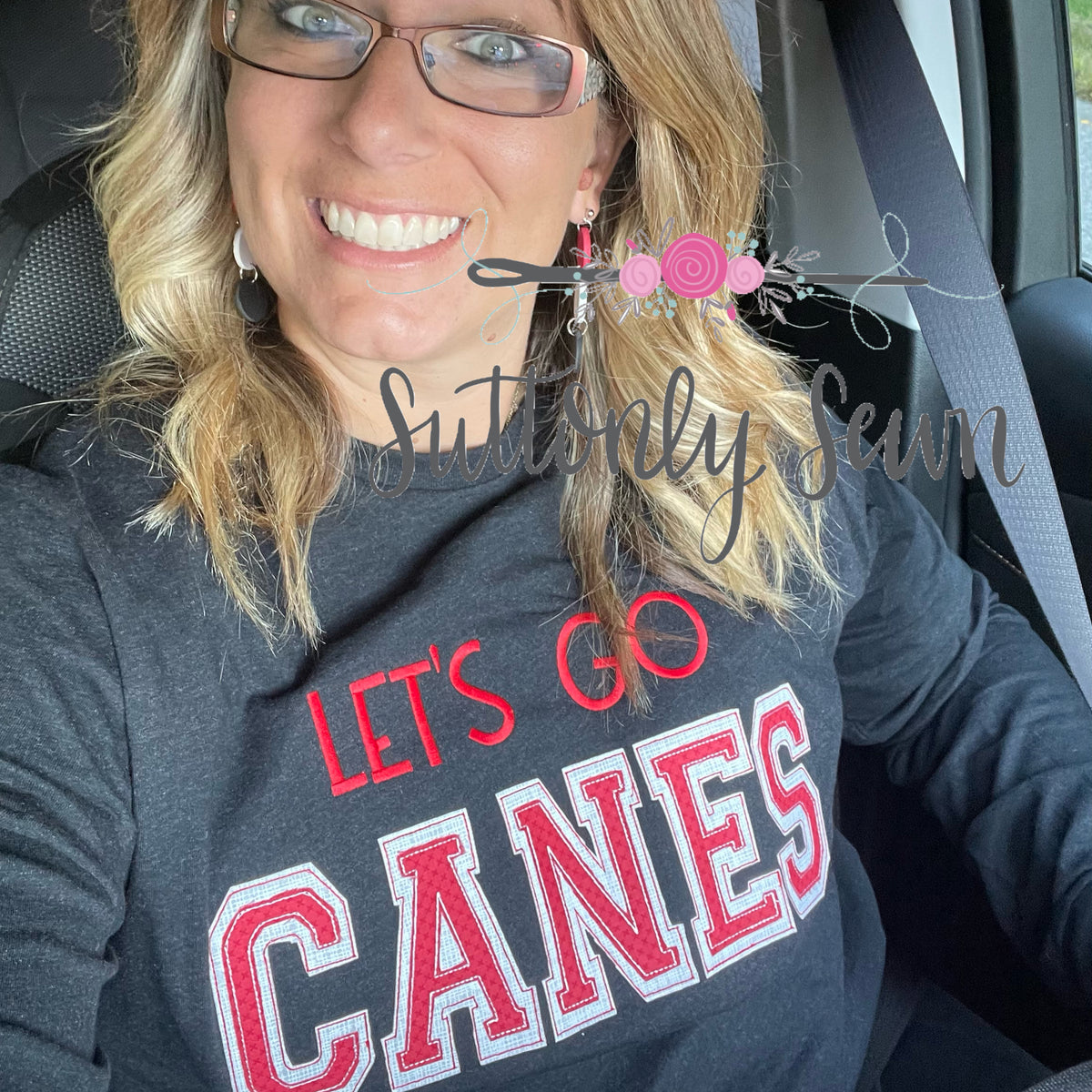 Let's Go Canes – Suttonly Sewn